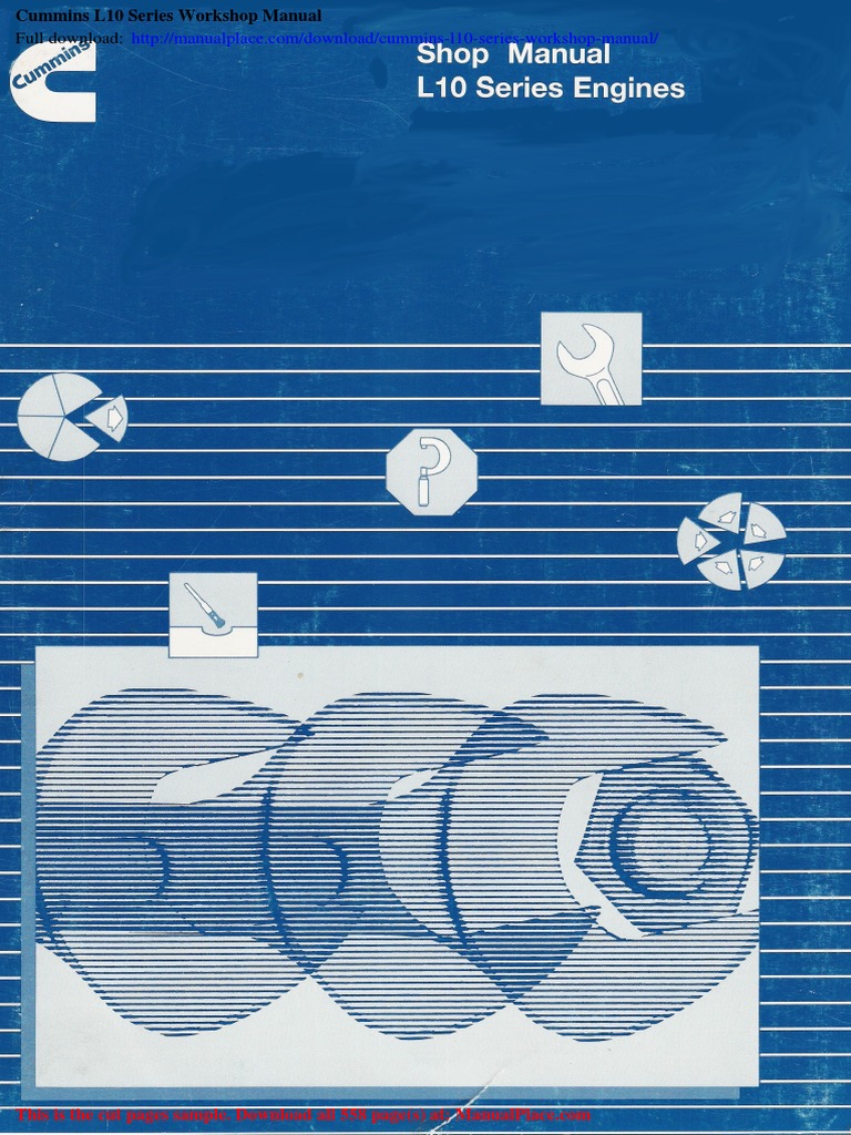 Cummins l10 Series Workshop Manual | PDF