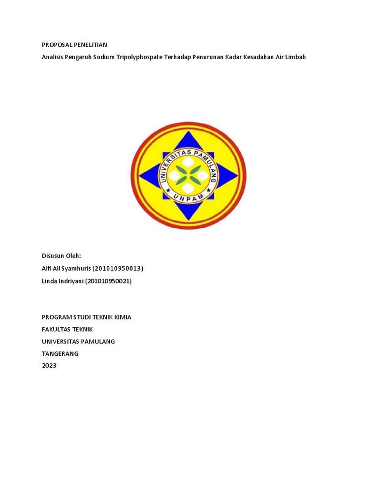 Proposal Penelitian Bab 3 Linda Alfi | PDF