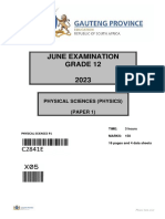 Grade12 Physical Sciences P1 Revision | PDF