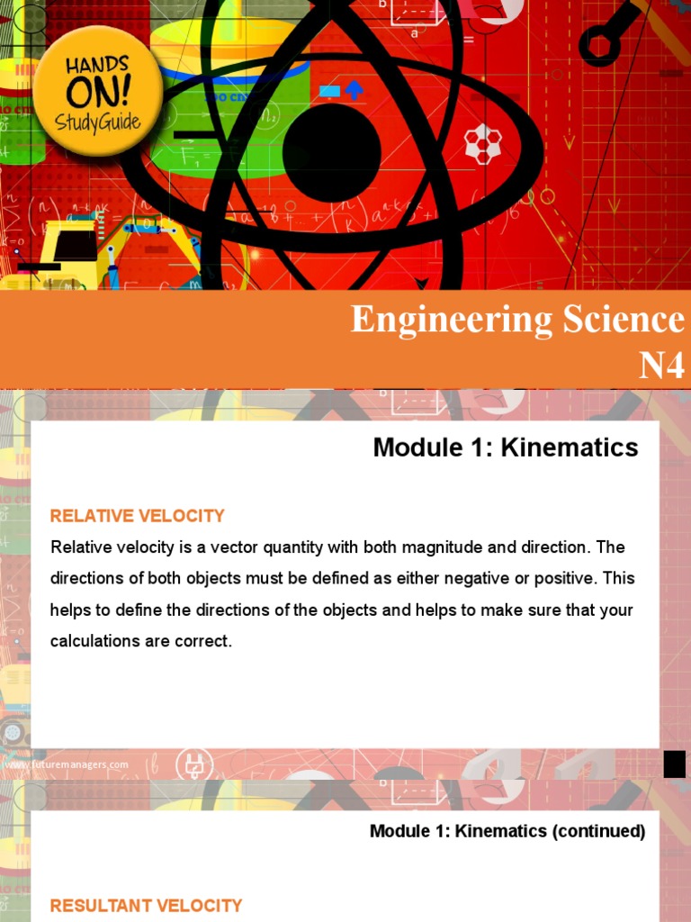 N4 Engineering Science | PDF | Rotation Around A Fixed Axis | Force