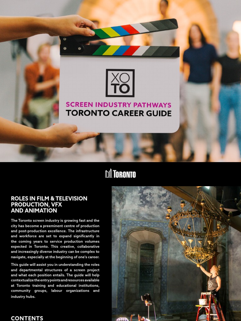 Screen Industry Pathways Career Guide | PDF