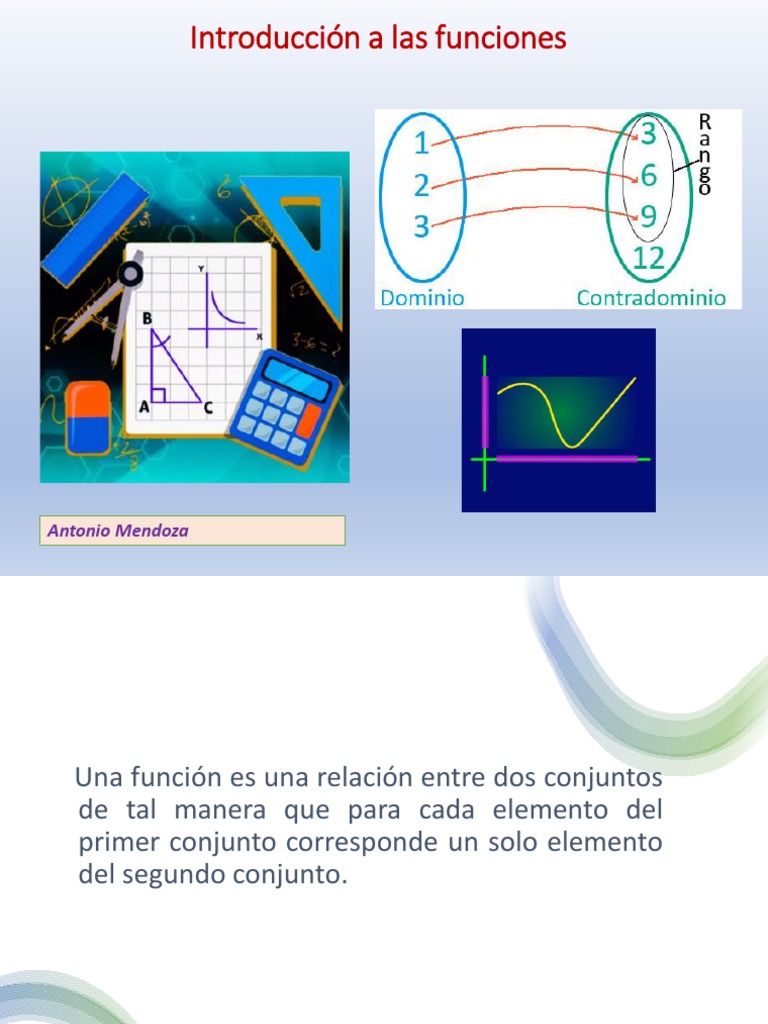 Introducción A Las Funciones | PDF | Función (Matemáticas) | Conjunto ...