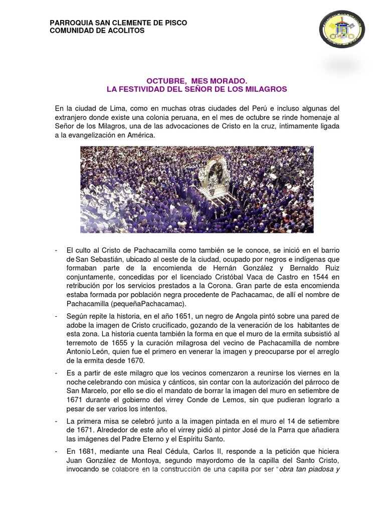 1 Octubre Mes Morado | PDF