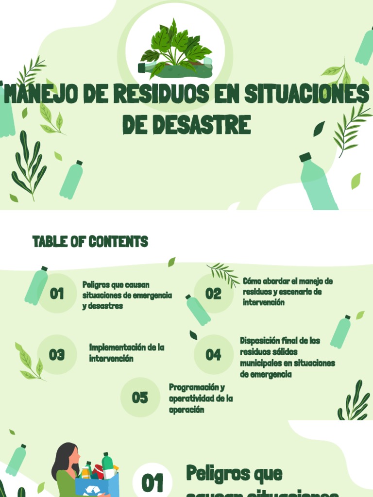Manejo de Residuos | PDF | Emergencia | Residuos Manejo de Residuos | PDF | Emergencia | Residuos