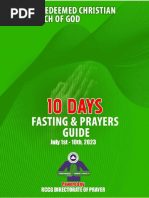RCCG Fasting and Prayer Points Guide 2025 For 100 Days | PDF | Lord's ...