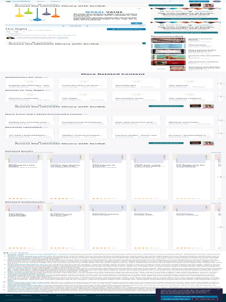 The Flight | PDF | Narration