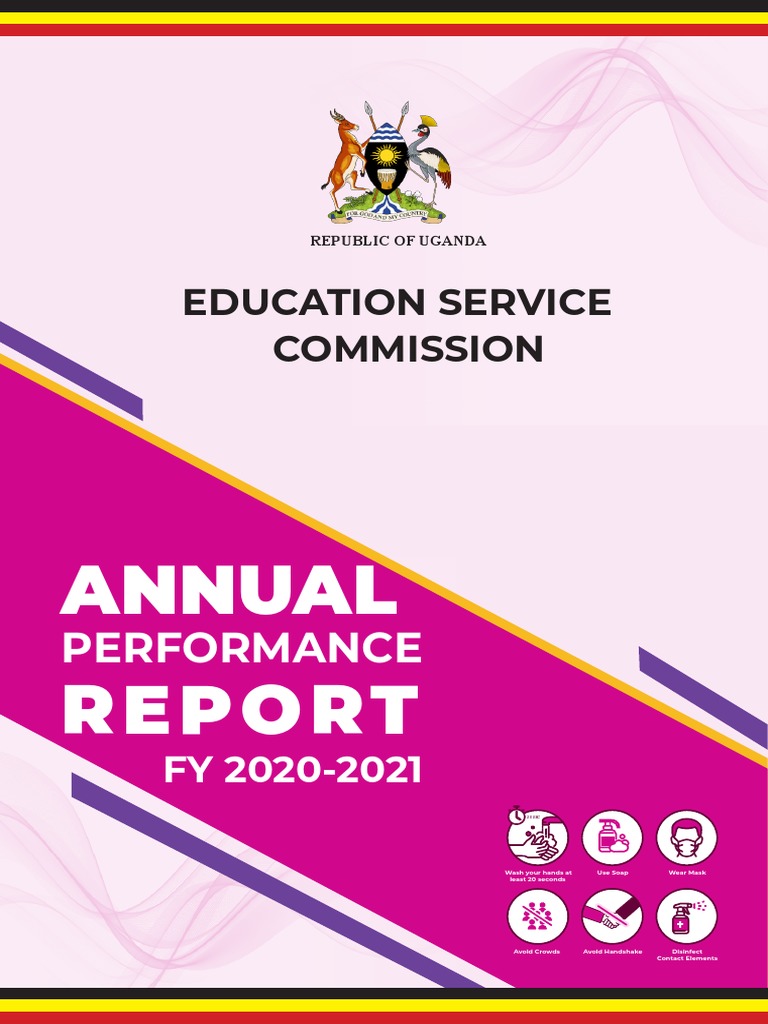 Education Service Commission Annual Report 2021 - 21 | PDF | Audit | Chart