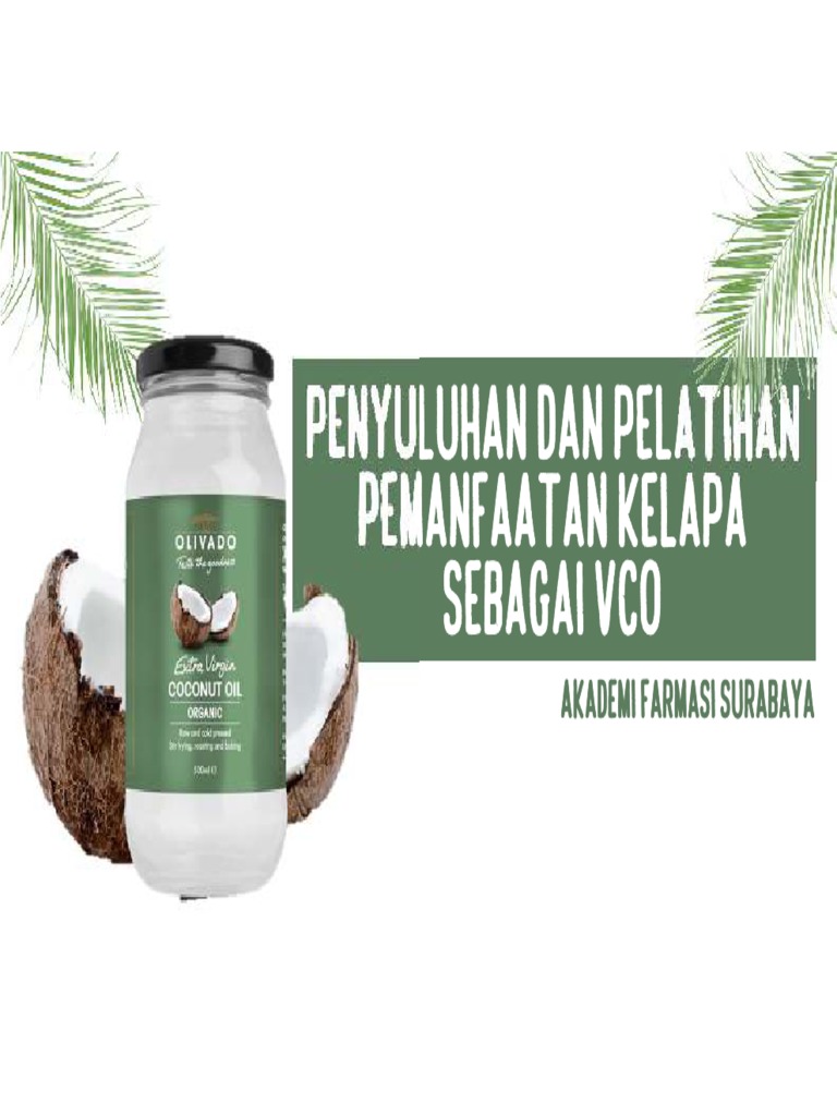 Manfaat dan Proses VCO dari Kelapa | PDF