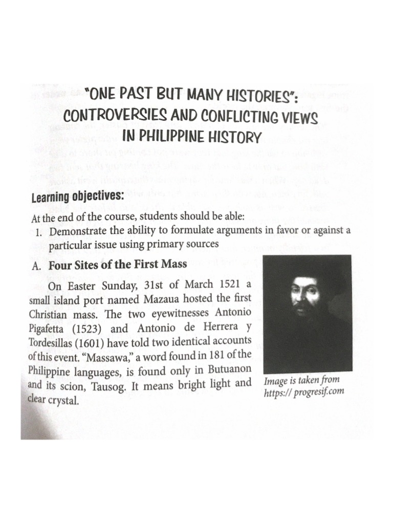 ONE PAST BUT MANY HISTORIES | PDF