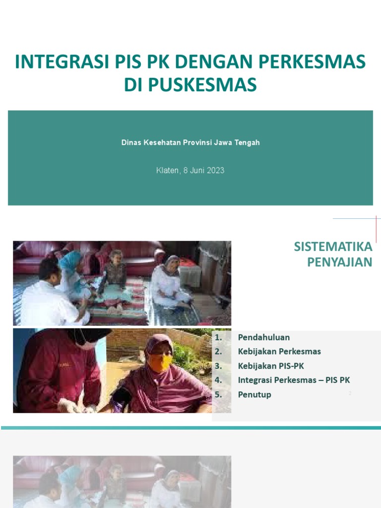 Integrasi Pis-Pk Perkesmas | PDF