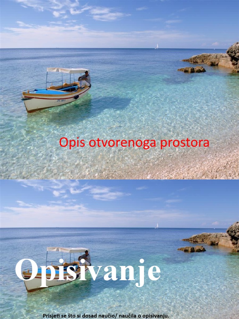 Opis Otvorenoga Prostora - 6. Razred Dejana Tavas | PDF