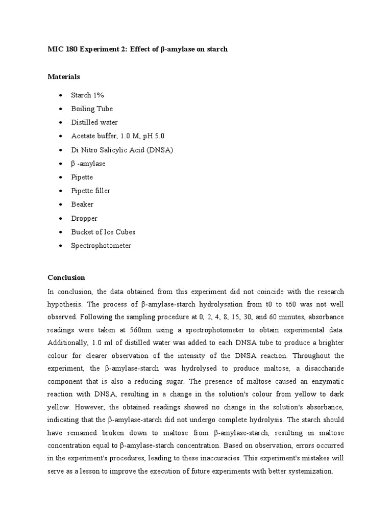 MIC 180 Experiment 2 | PDF
