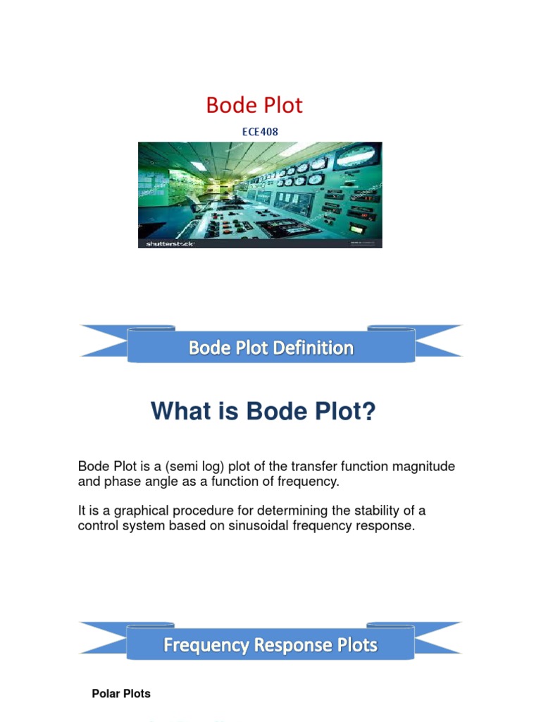 ECE408 - Week 14-15 - Bode Plot | PDF | Electronic Engineering | Computer Engineering