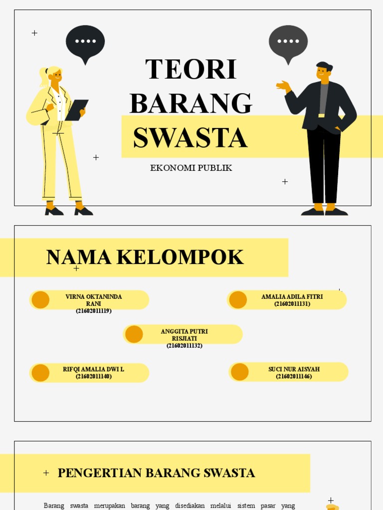 Ekonomi Publik - Teori Barang Swasta-1 | PDF | Bisnis | Ilmu Sosial