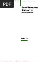 Iveco Cursor 10 Engine Repair Manual | PDF | Engines | Propulsion