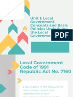 Irr Ra 7160 | PDF | Local Government | Non Governmental Organization