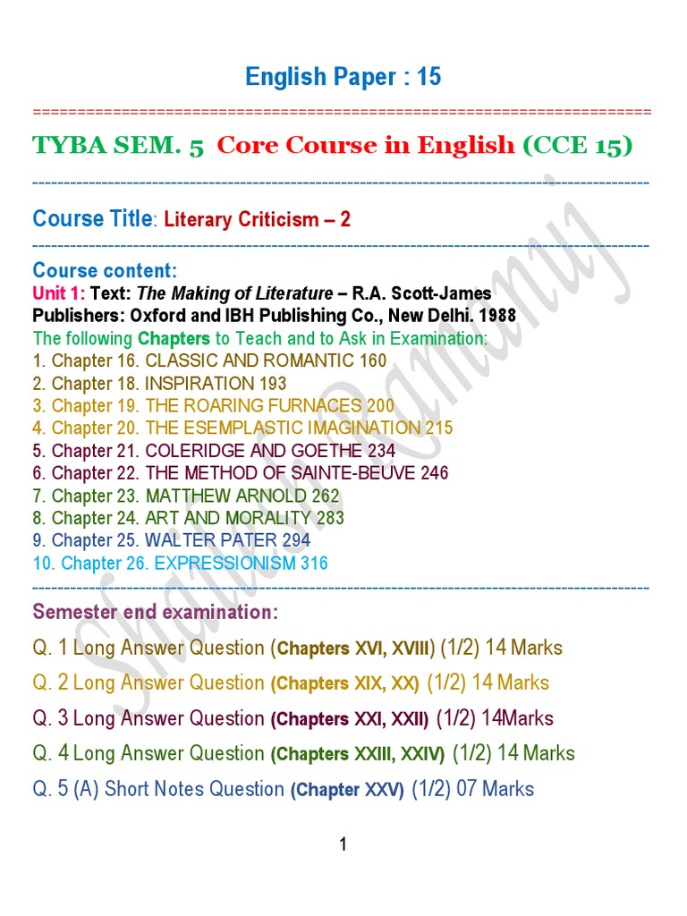 English 15 | PDF | Romanticism | Samuel Taylor Coleridge