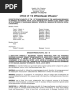 Barangay Assembly Post Activity Report Template | PDF