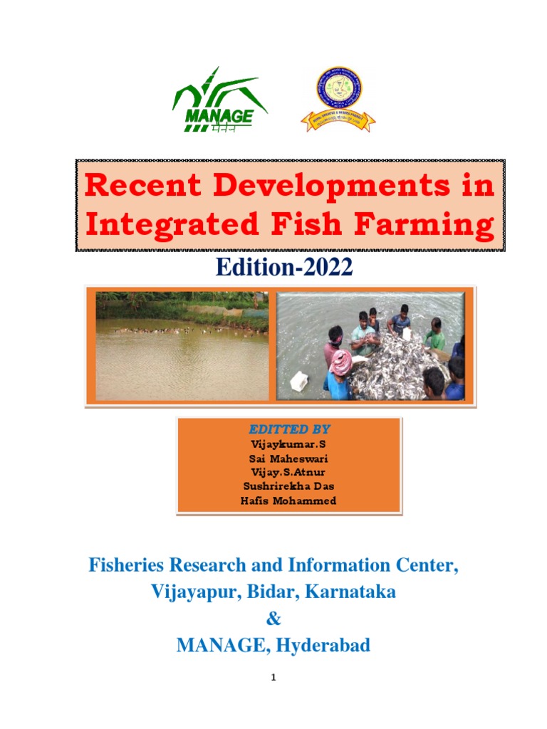 Recent Developments in Integrated Fish Farming | PDF | Manure | Water