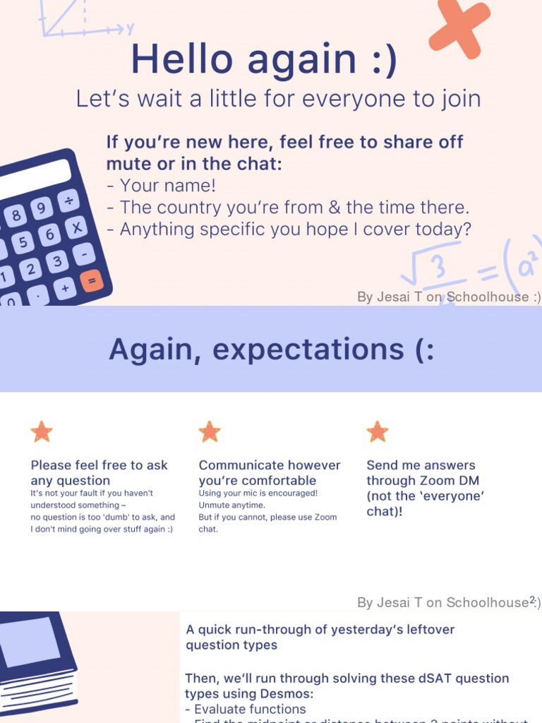 dSAT Math Strategies Using Desmos | PDF | Elementary Mathematics | Mathematical Concepts