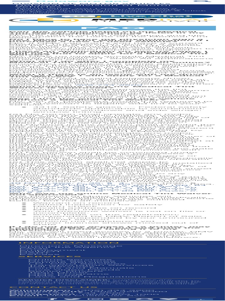Medical Tint Waiver - Division of Motor Vehicles | PDF | Department Of ...