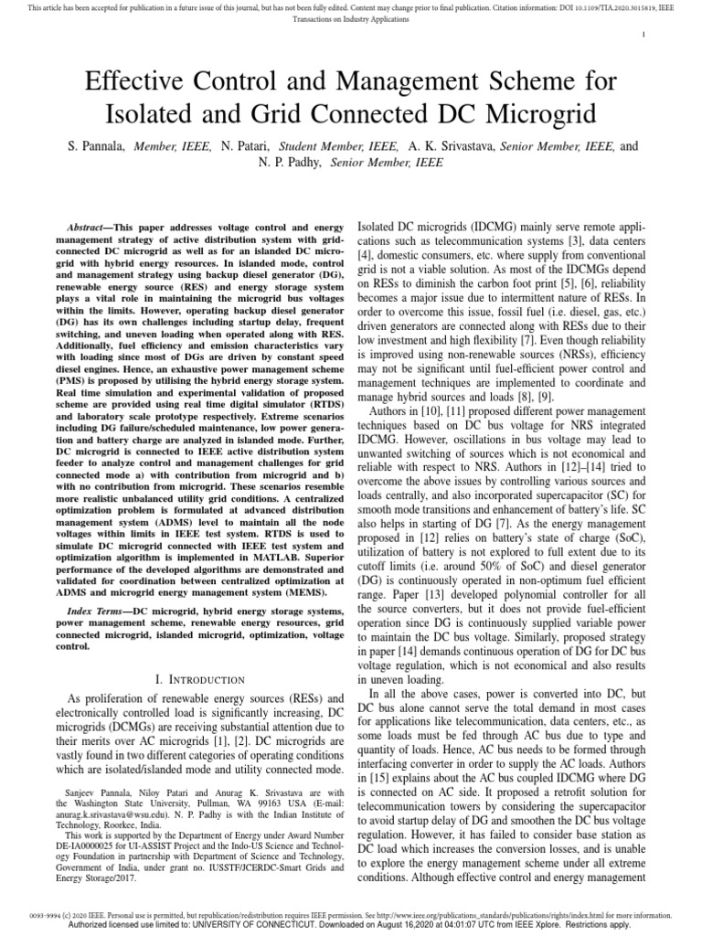 Panna La 2020 | PDF | Distributed Generation | Power Inverter