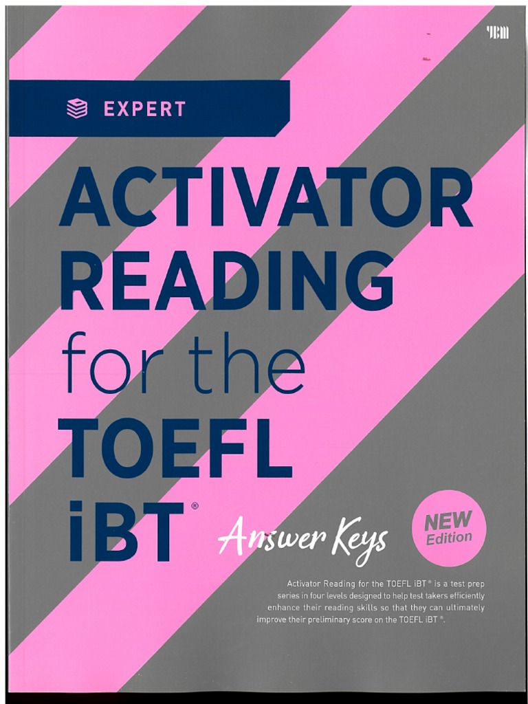 Answer Keys- Activator Reading TOEFL- Expert (1) | PDF