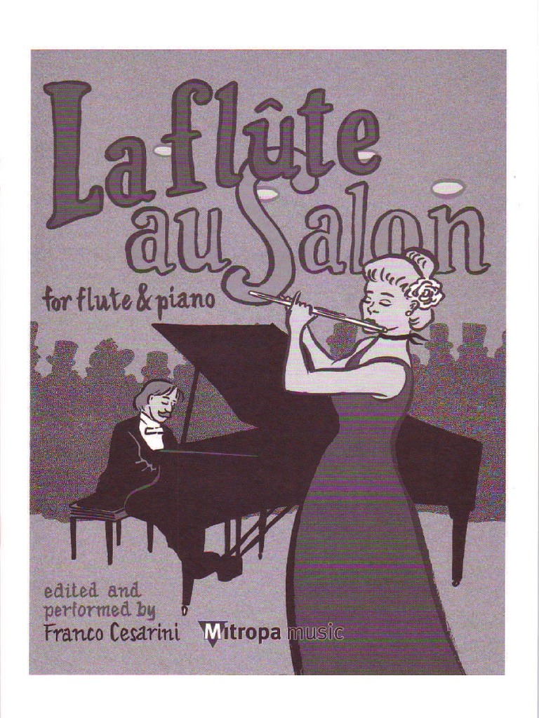 La Flûte Au Salon Flute Et Flute Piano | PDF
