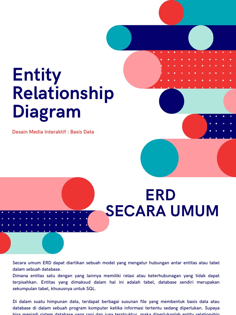 Diagram Hubungan Entitas Basis Data | PDF
