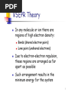 VSEPR Shapes Quick Reference Guide | PDF