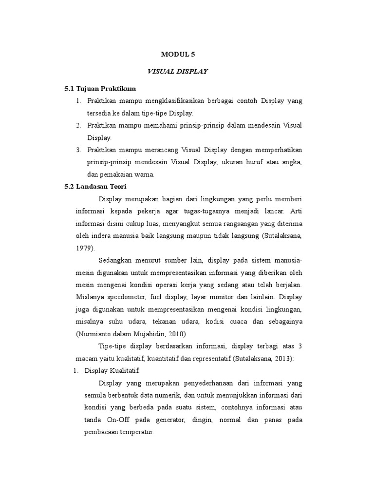 Laporan Ergonomi M5-D7-Sofyan Nurfaizalhaq | PDF | Komputer