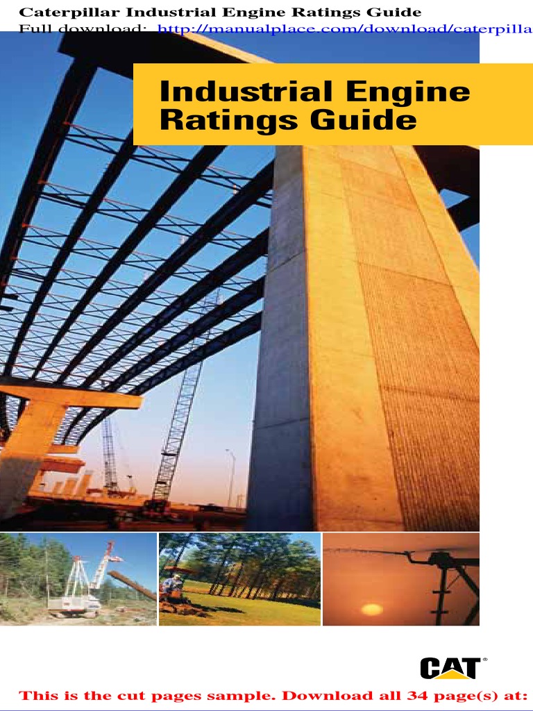 Caterpillar Industrial Engine Ratings Guide | Download Free PDF ...
