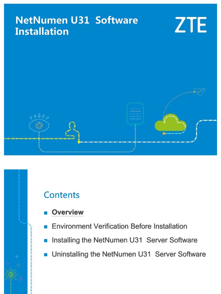 02 Netnumen U31 Software Installation54p | PDF | Installation (Computer Programs) | File ...