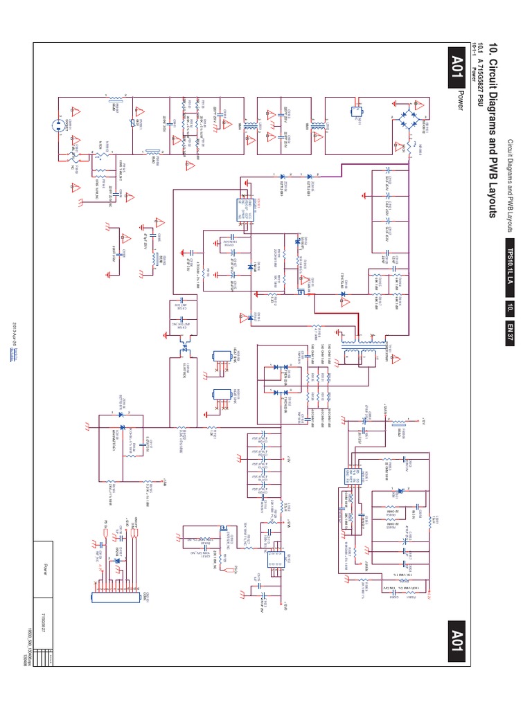 Circuit Diagrams for 715G5827 PSU | PDF