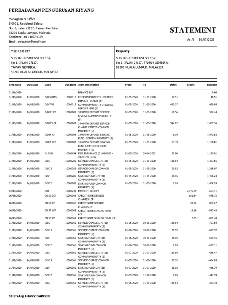 Soa s-05-07 | PDF | Payments | Banking