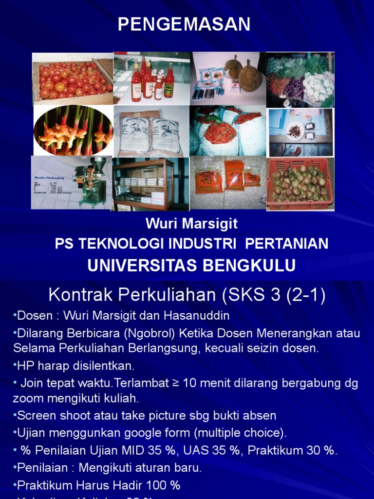 Materi Pengemasan 2023 | PDF