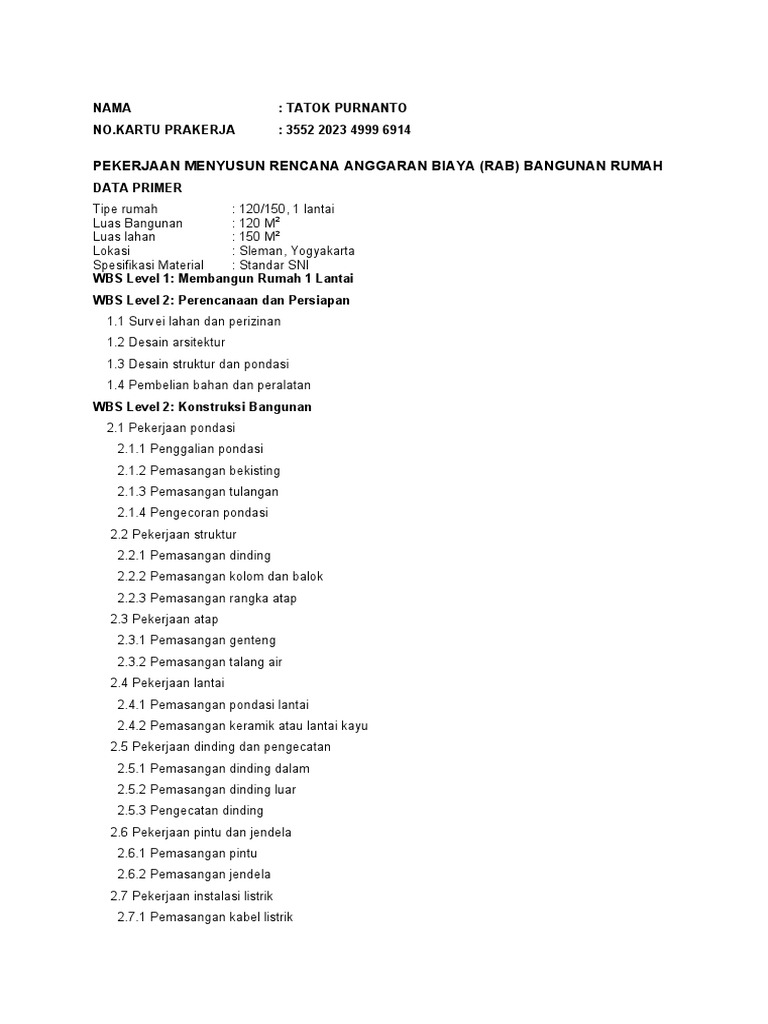 Unjuk Ketrampilan Tatok | PDF | Griya & Taman