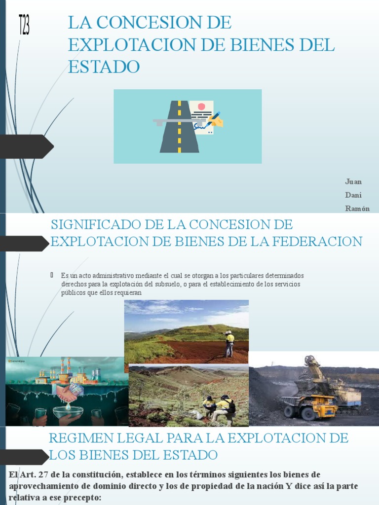 Concesiones de Explotación en México | PDF | Minería | México