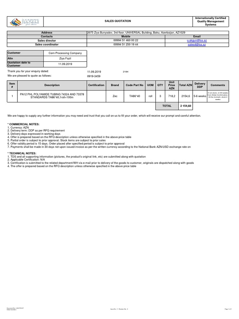 LSS Offer | PDF | Financial Markets | Service Industries