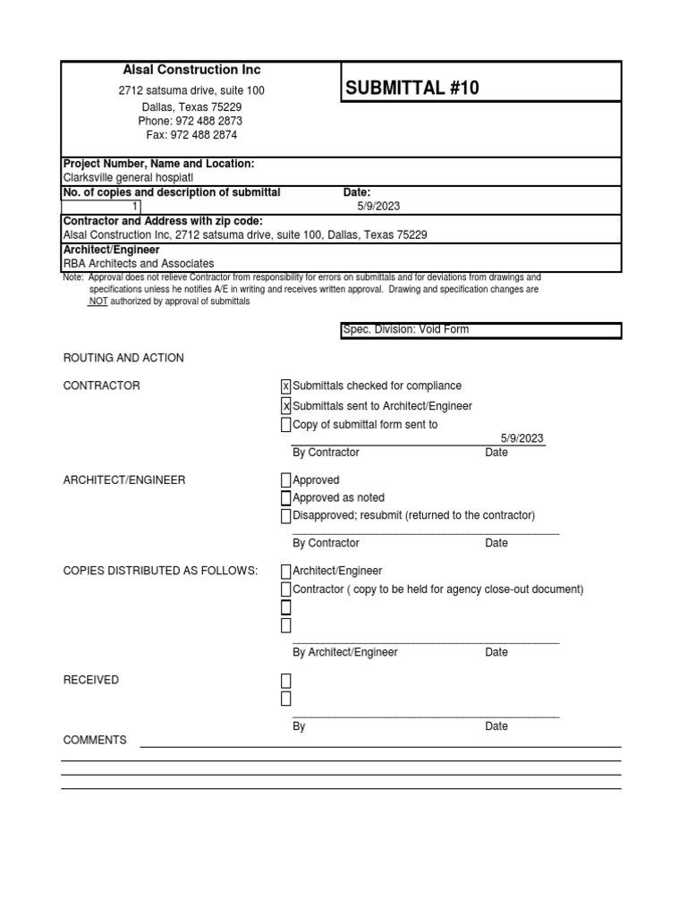 Void Form | PDF | Concrete | Sheet Metal
