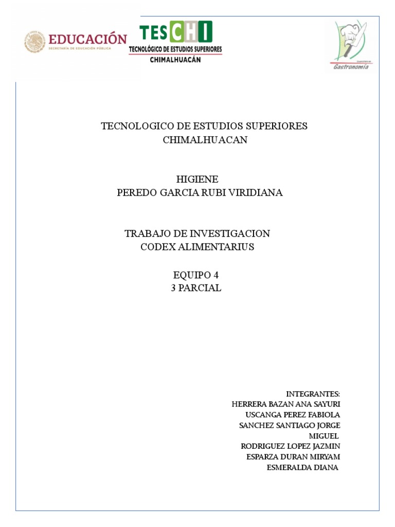 Codex Alimentarius | PDF | Seguridad alimenticia | Política alimentaria
