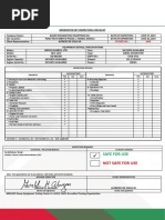 HT Panel Checklist | PDF