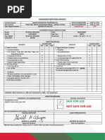 Chain Block & Puller Inspection Checklist | PDF