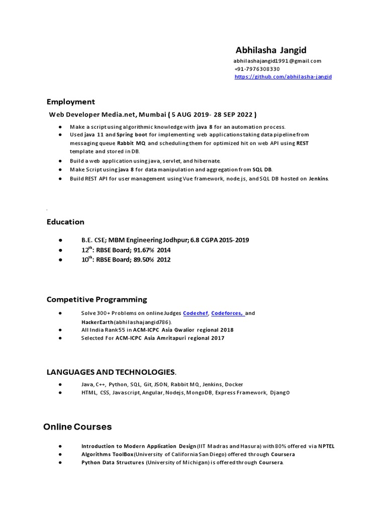 Abhilasha Java | PDF | Computers