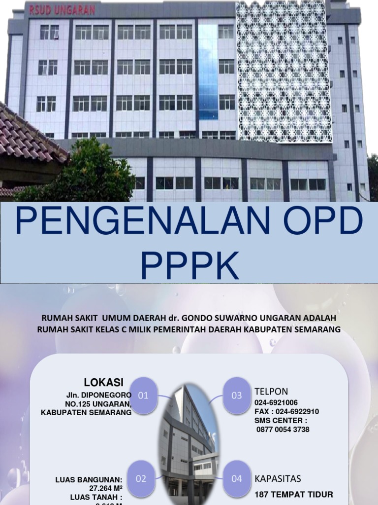 Pengenalan OPD P3K - RSUD DR Gondo Suwarno | PDF