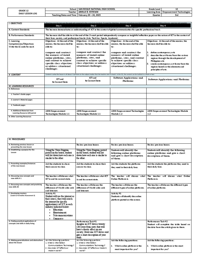EMP Week2 | PDF | Educational Technology | Information Technology