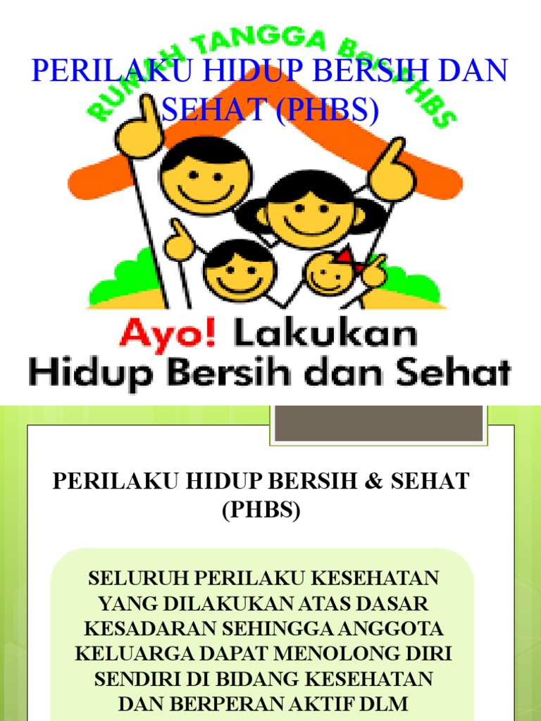 Materi Pelatihan Phbs 2022 | PDF