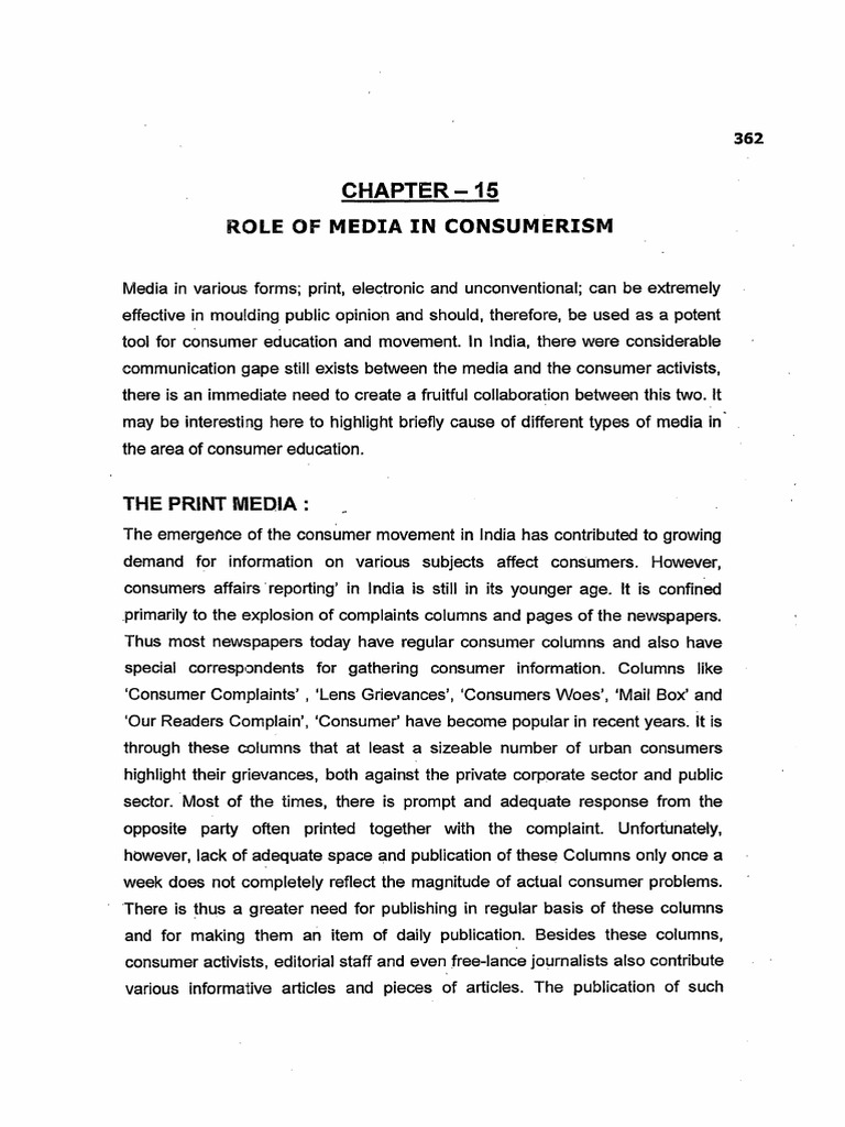22 - Chapter 15 | PDF | Consumerism | Newspapers