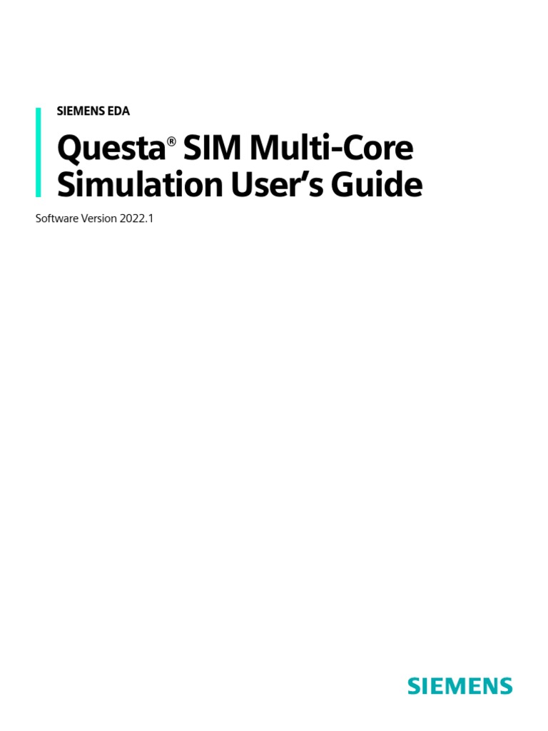 Questa Sim Multicore Pdf Multi Core Processor Linux