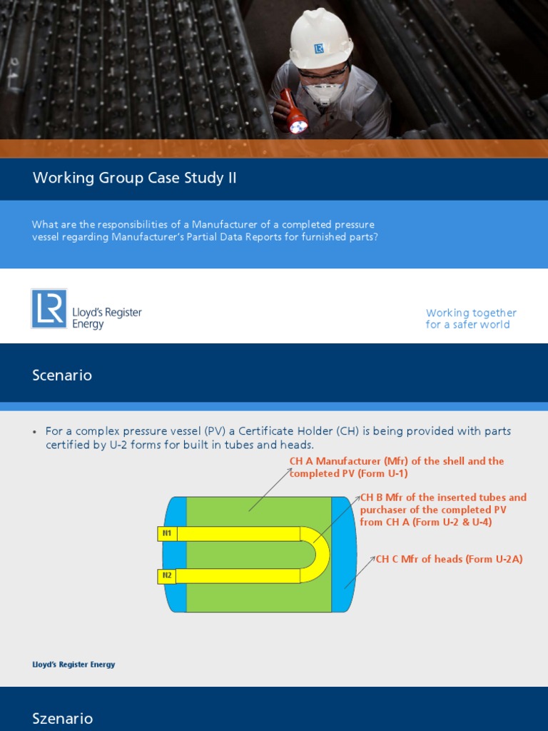 Working Group Case Study II - Lloyd Register | PDF | Mechanical Engineering